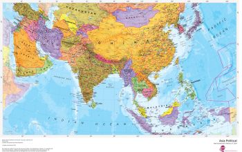 Political Map Of Asia With Countries And Capitals Image Florida Map